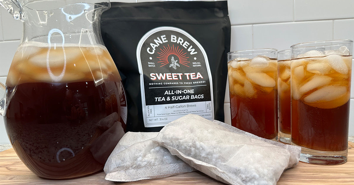 Preparing Cane Brew Sweet Tea is EASY – Cane Brew Beverage Company Inc